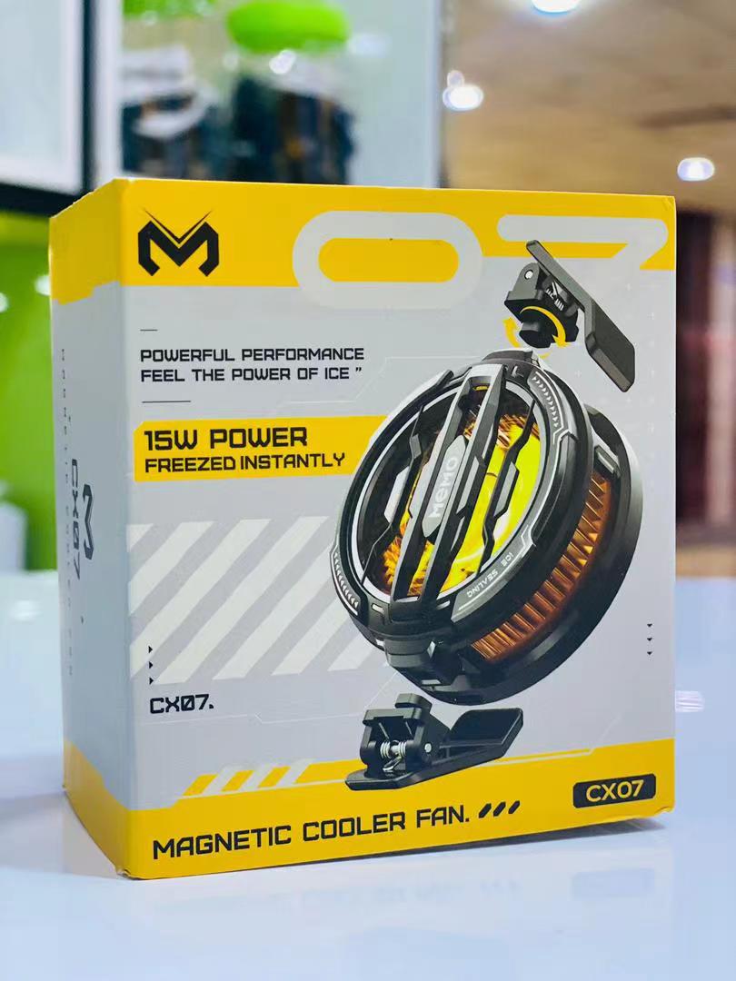 Memo CX07 Magnetic Gaming Phone Cooling Fan – Ultra Silent Radiator ...